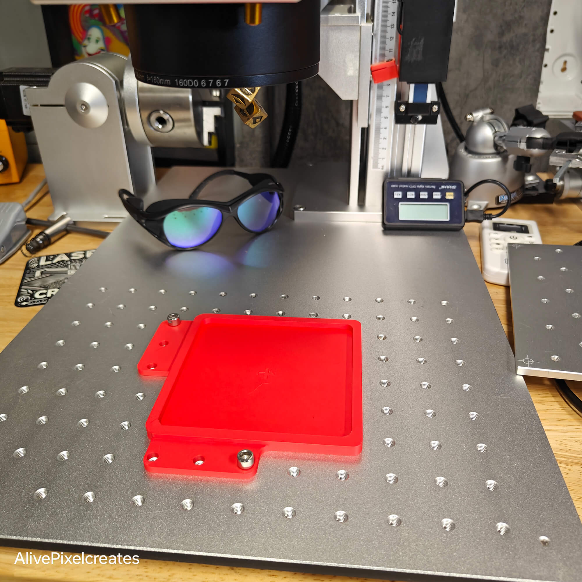 Galvo Lasers Jig Adapter – AlivePixel Creates