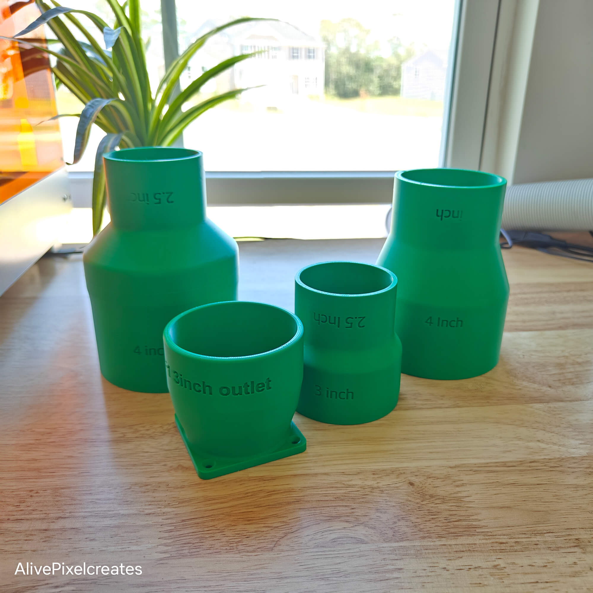 Laser air hose adapters – AlivePixel Creates